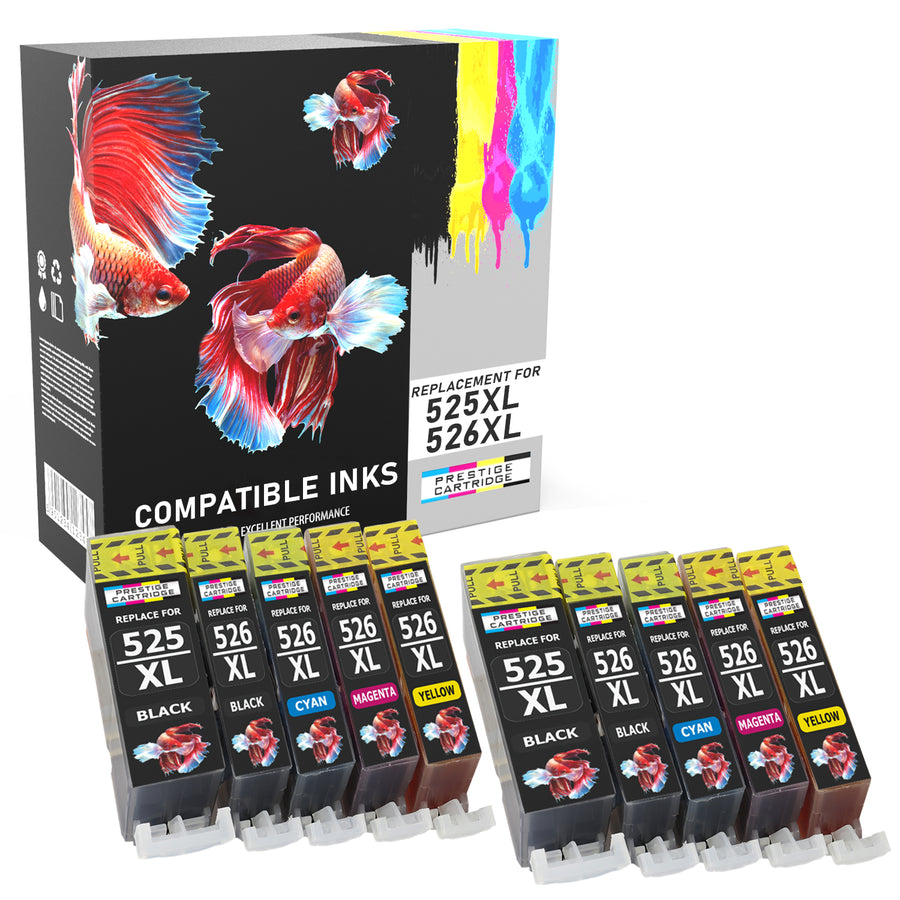 Prestige Cartridge™ Compatible PGI-525 CLI-526 Ink Cartridges