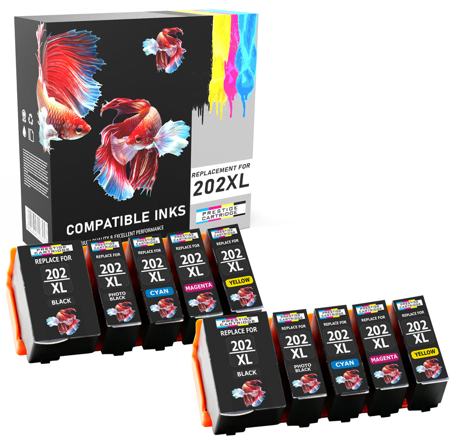 Prestige Cartridge™ Compatible 202 XL 202XL Ink Cartridges for Epson