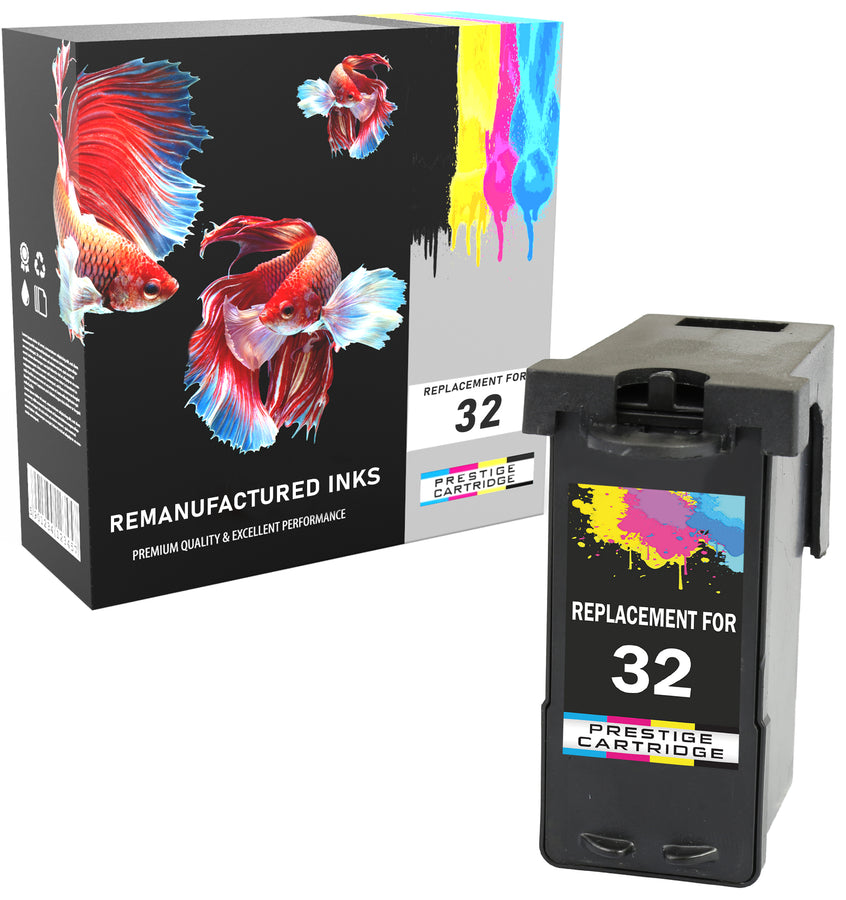 Prestige Cartridge™ Remanufactured No. 32 & No. 33 Ink Cartridges